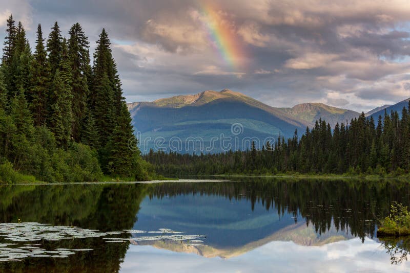 Lake in Canada stock photo. Image of america, landscape - 154998132