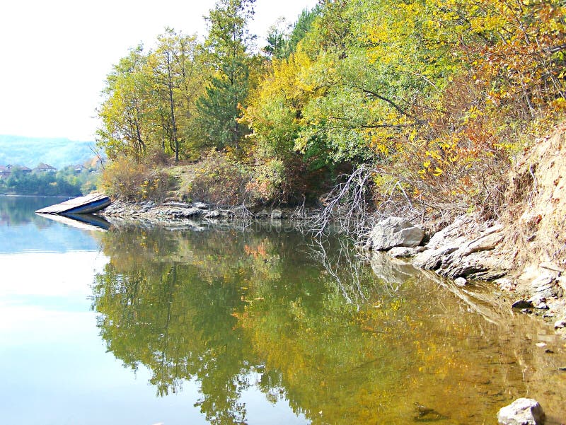 Lake Celije in autmun stock image. Image of celije, autmun - 112701167