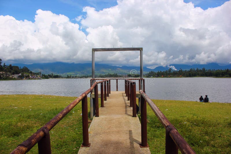 Lake Cileunca, West Java, Indonesia Stock Photo - Image of indonesia ...