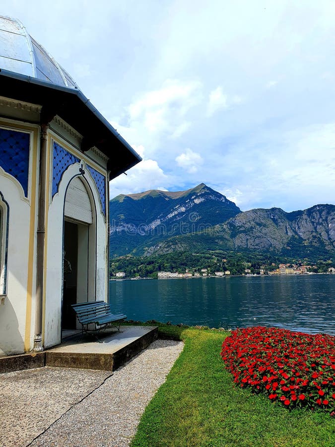 Lake Como Chapel stock photo. Image of chapel, lake - 207047524