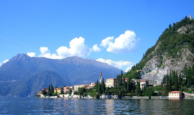 Lake Como stock photo. Image of como, boating, alps, blanc - 37215526