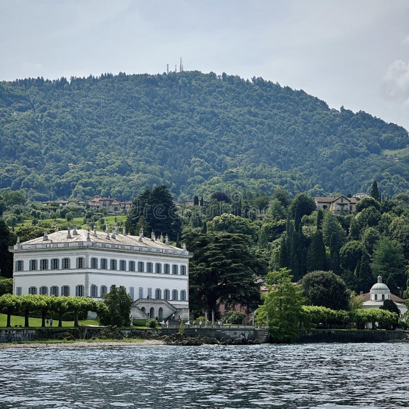 Lake Como Home on the Water Stock Photo - Image of italian, water ...