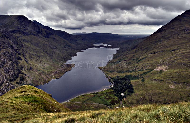 Lake in Connemara. Ireland stock photo. Image of solitude - 3262816