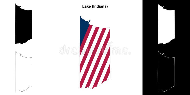 Lake outline map stock vector. Illustration of lake - 323884677