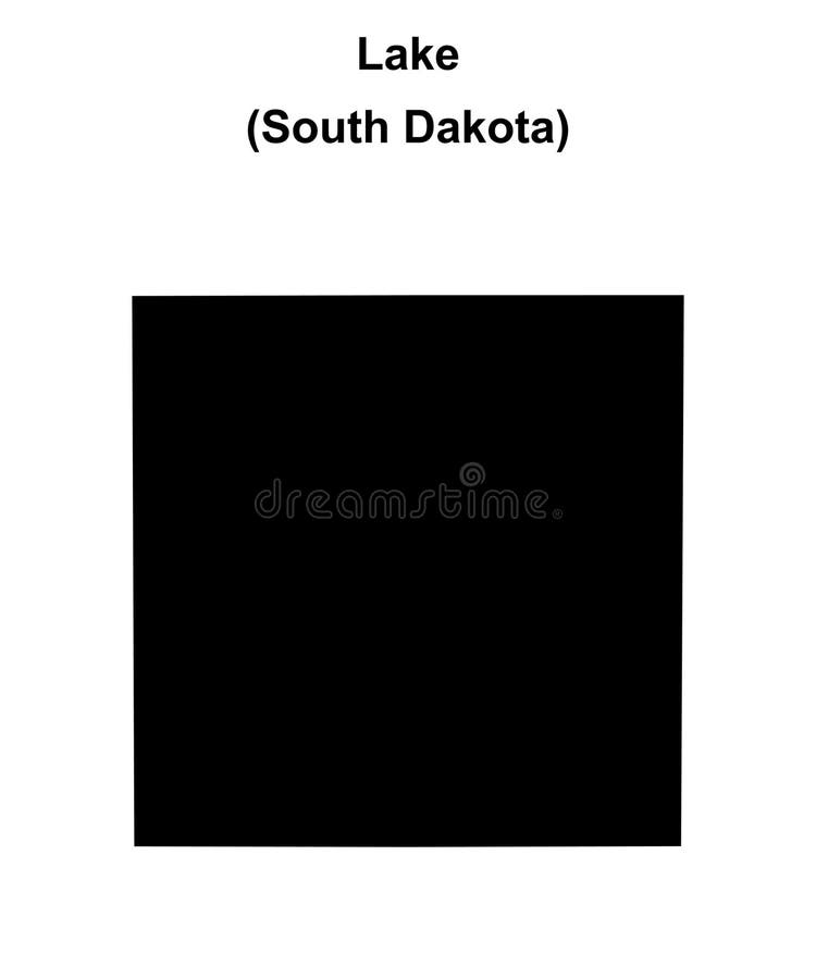 Lake outline map stock vector. Illustration of empty - 361759219