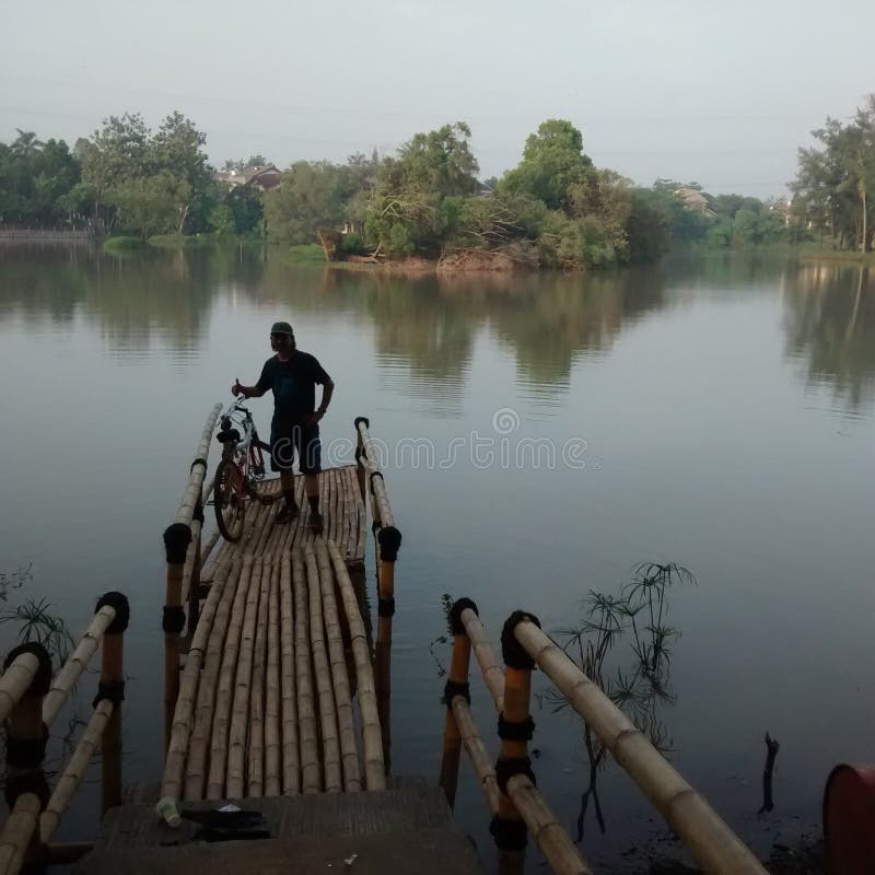 Lake of cycle editorial stock image. Image of bicycle - 69917024
