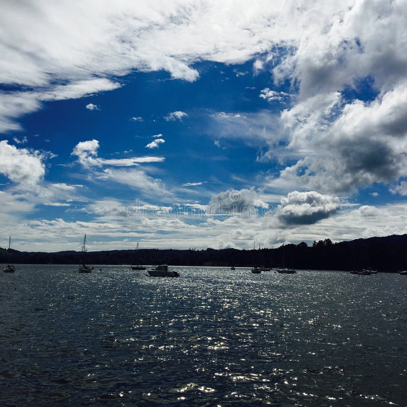 Lake district stock photo. Image of district, sunshine - 75743158