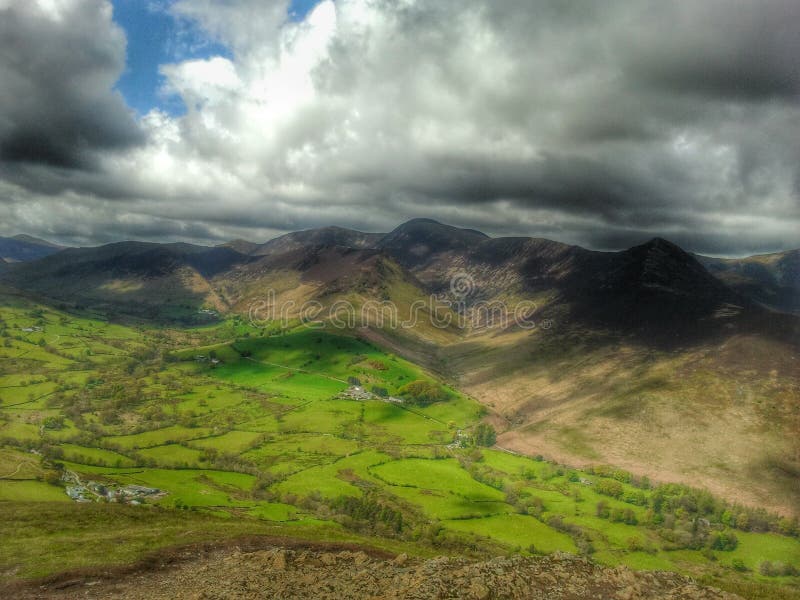 Lake District stock photo. Image of summit, catbells - 47849456