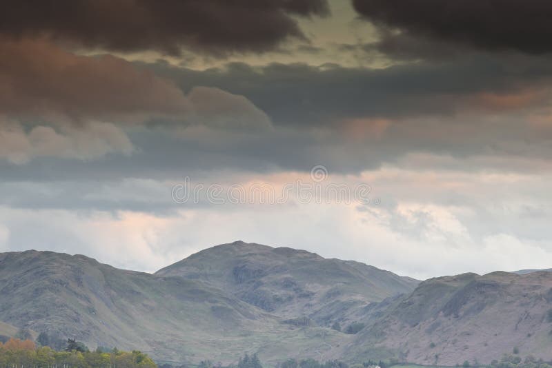 Lake District fells stock photo. Image of mountain, tranquility - 25576224