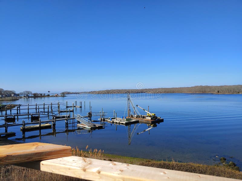 Lake dock water stock photo. Image of reservoir, vehicle - 189261870