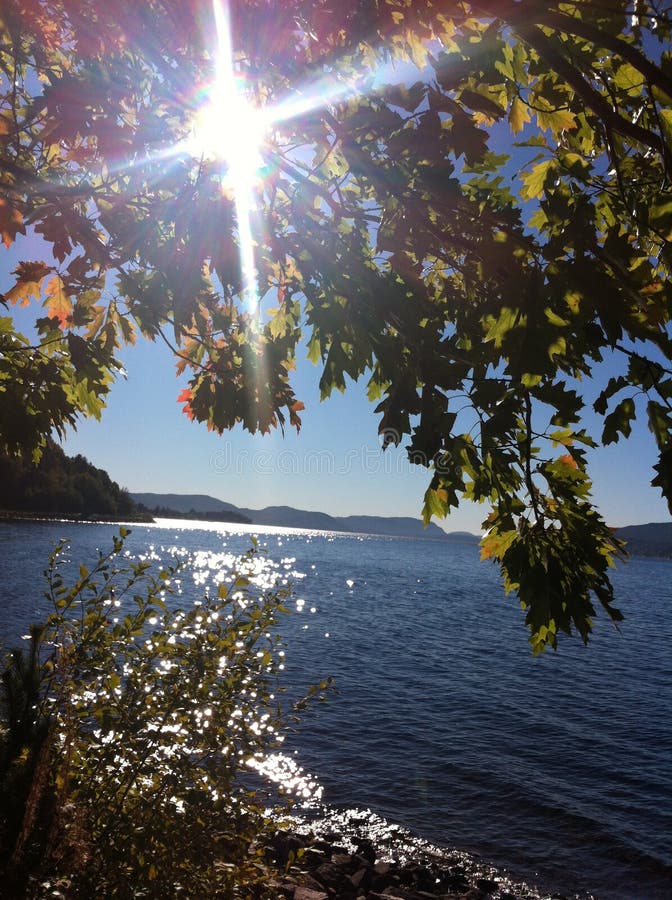 Lake in Early Spring with Sunrise Stock Photo - Image of idyllic, water ...