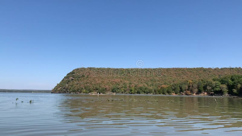Lake in Eastern Oklahoma, Robert S Kerr Reservoir Stock Video - Video ...