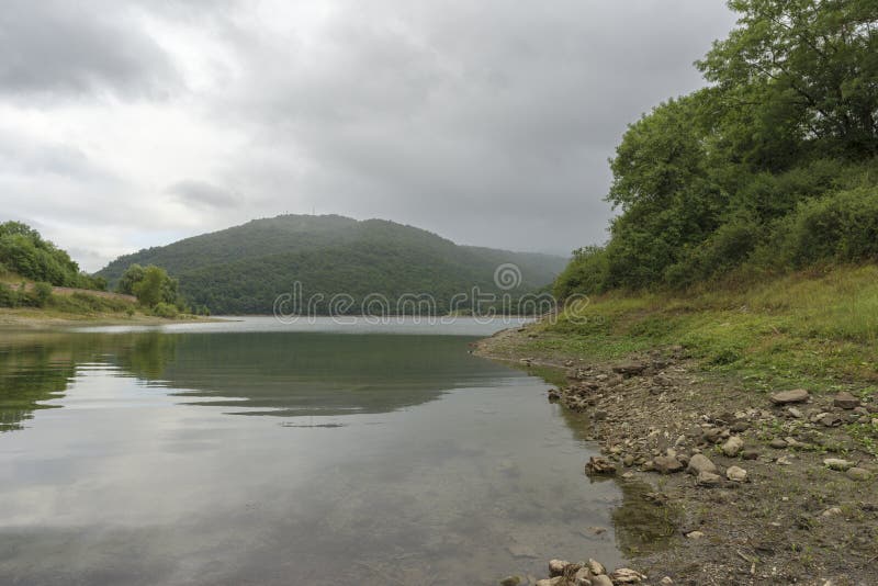The Lake of Eugi stock image. Image of lake, pyrenees - 99838747
