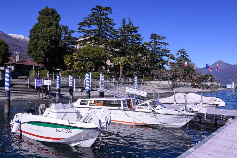 The Lake Front at Como on Italy Editorial Photo - Image of fountain ...