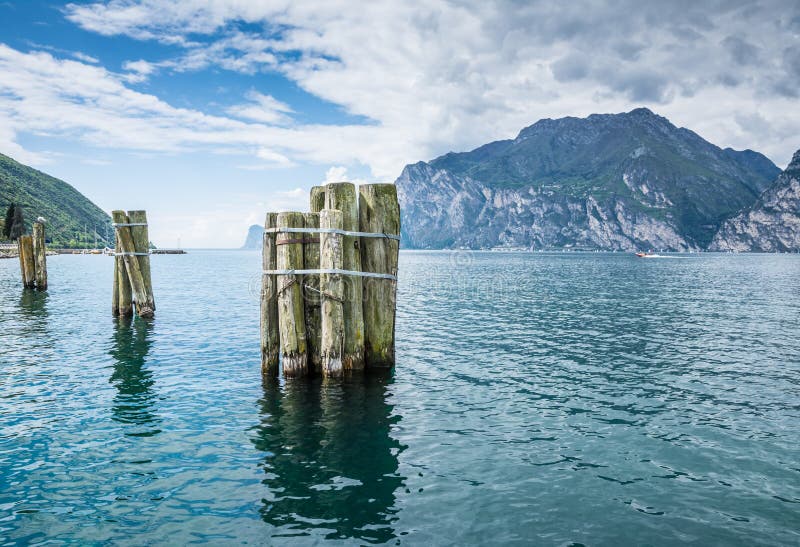 Lake Garda in Italy stock image. Image of lake, garda - 43083975