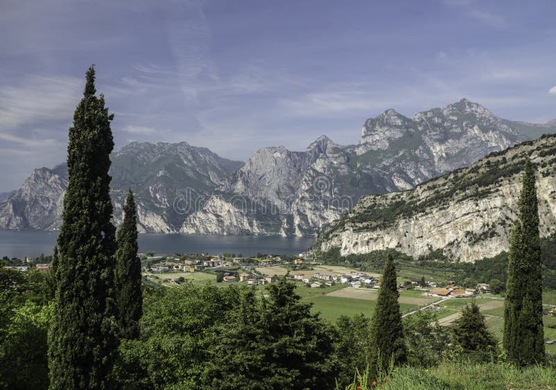 Lake Garda View stock image. Image of lombardy, tourism - 25552347