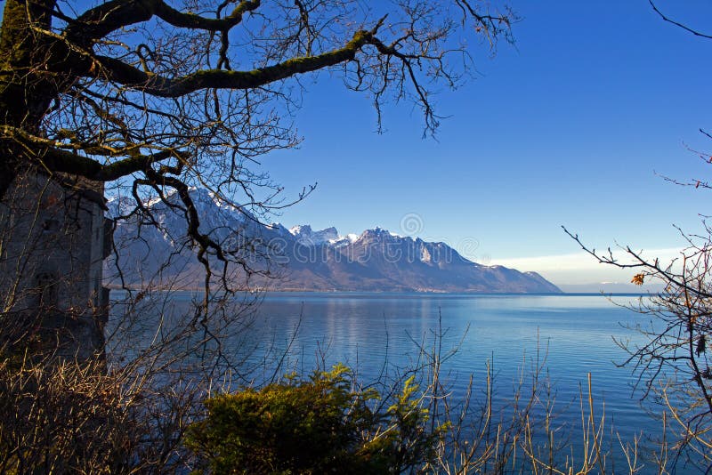 Scenery in Switzerland stock image. Image of dwelling - 17057387