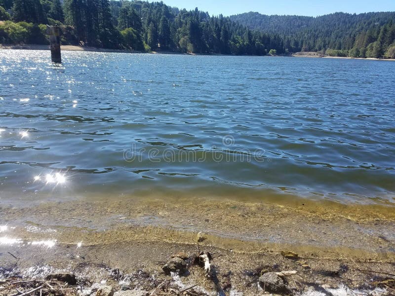 Lake Gregory editorial photo. Image of mountains, gregory - 115160356