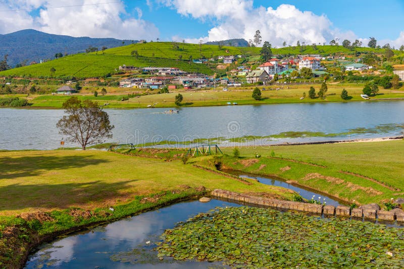 Lake Gregory at Nuwara Eliya, Sri Lanka Stock Image - Image of leisure ...