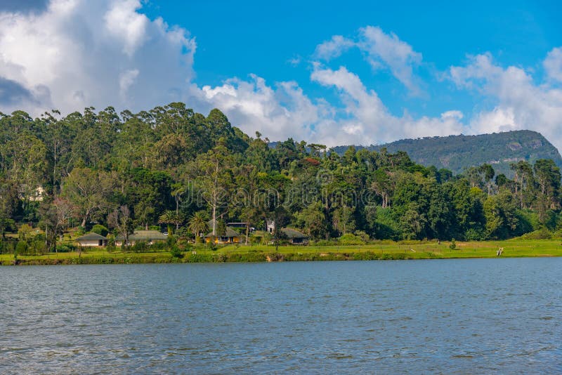 Lake Gregory at Nuwara Eliya, Sri Lanka Stock Photo - Image of ...