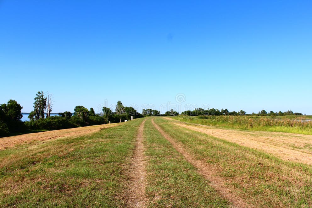 Lake Hancock at Lake Hancock Boat Ramp Stock Image - Image of ...