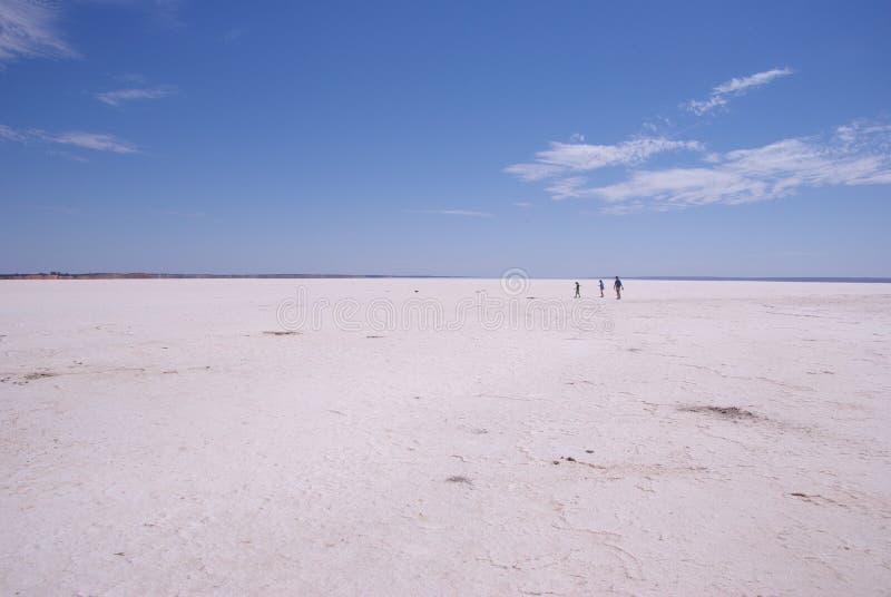 Lake Hart in Australia stock image. Image of hart, vast - 7016659