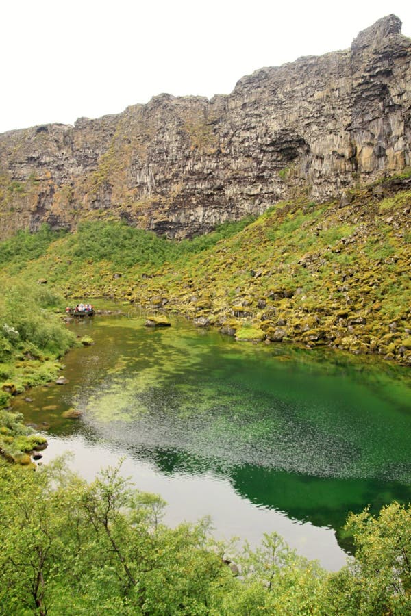 Lake on Iceland stock photo. Image of energy, flow, grass - 61918772