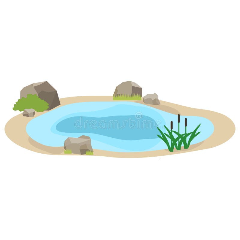 Lake icon stock illustration. Illustration of design - 89315355