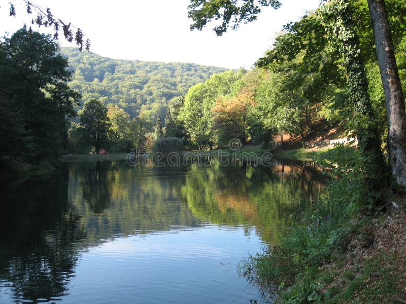 Lake Jankovac stock image. Image of surrounded, lake - 54907583
