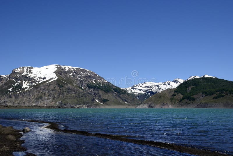 Lake Laja stock image. Image of laja, blue, hills, lake - 22471411