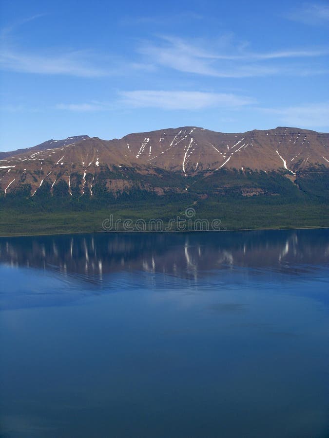 Lake Lama. stock image. Image of mountain, russia, aerial - 60439