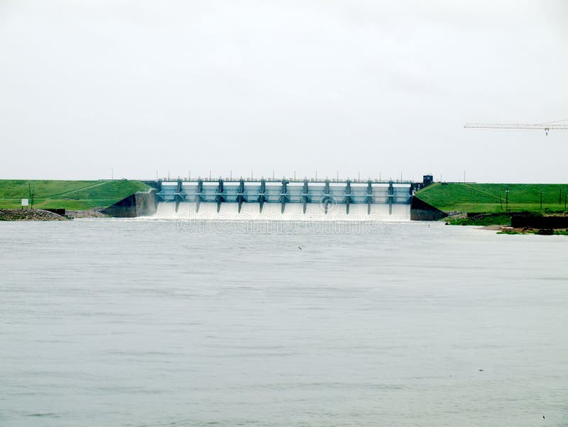 Lake Livingston Dam Hurricane Harvey Flooding Editorial Stock Image ...
