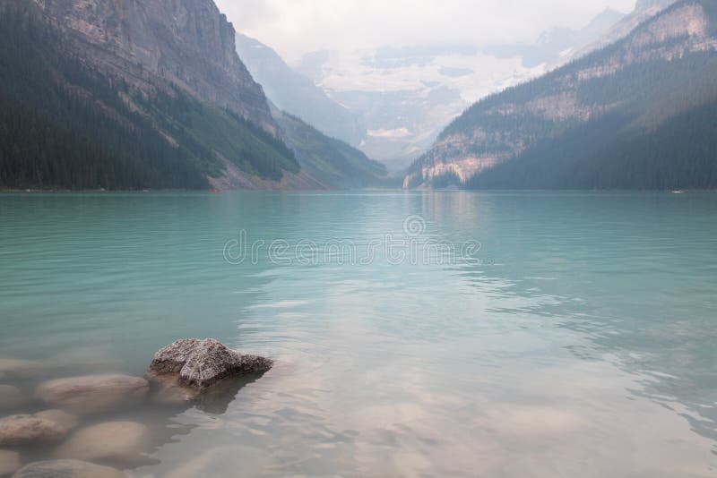 Lake Louise stock photo. Image of park, banff, beautiful - 16109332
