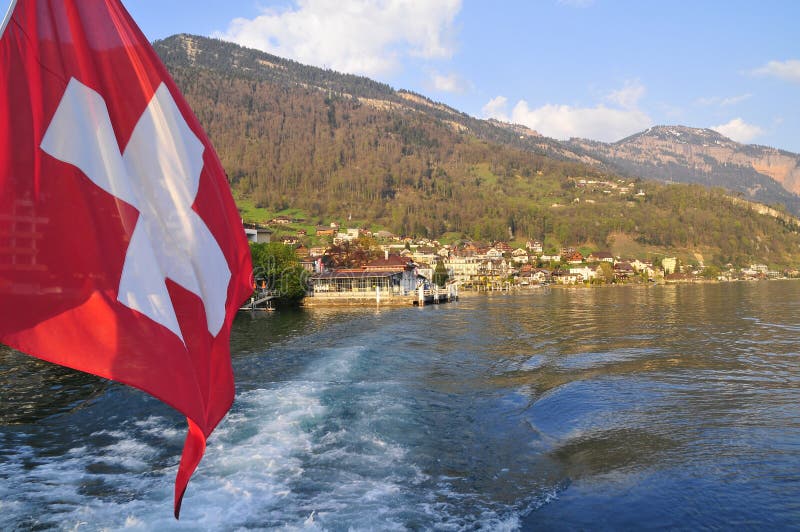 Lake Lucerne scenic stock photo. Image of national, sport - 8977884