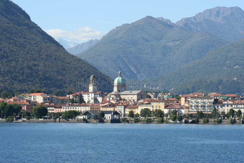 Lake Maggiore in Italy stock photo. Image of verbania - 19834948
