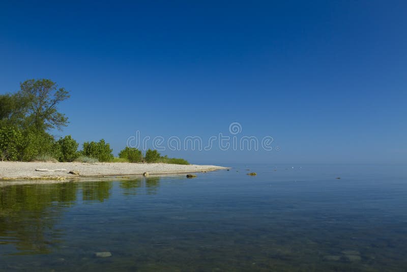 Lake Michigan stock image. Image of landscape, lake, great - 20905625