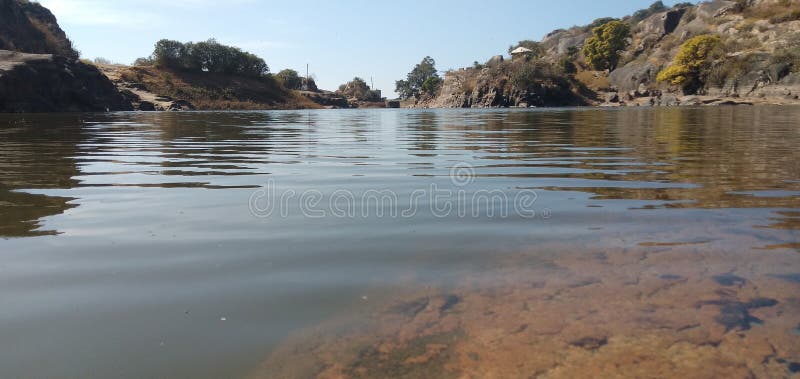 Lake of Mount abbu stock image. Image of abbu, mountains - 196516777