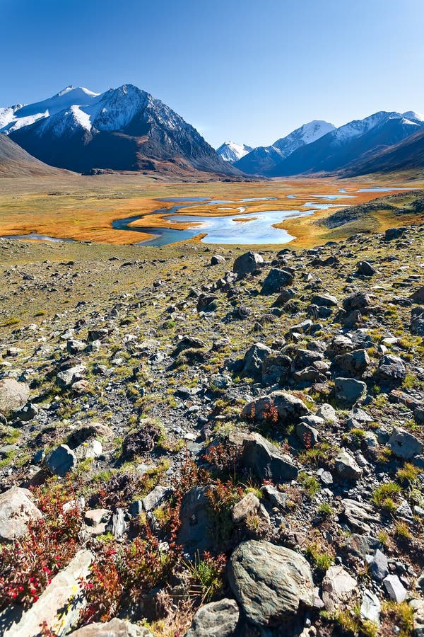 Lake, mountains, desert stock photo. Image of land, park - 45403302