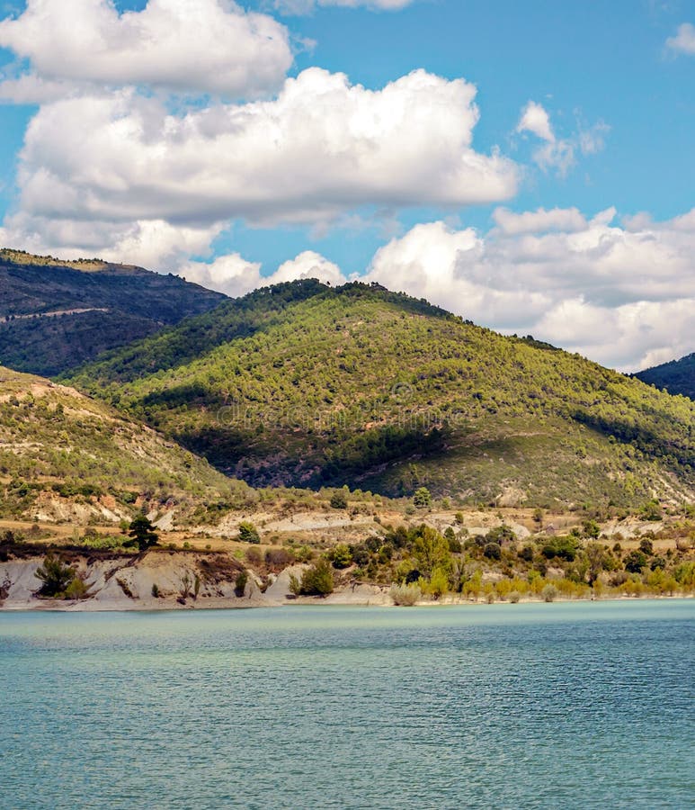 Lake in the Pyrenees stock photo. Image of landscape - 184872308