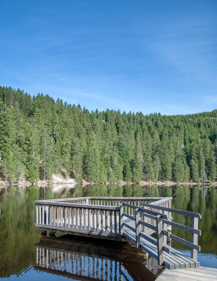 Lake Mummelsee,Black Forest,Germany Stock Image - Image of ...