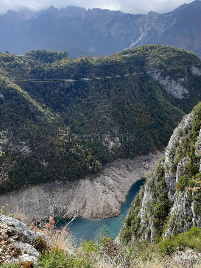 Lake Nature Italy Mountins Sky Stock Image - Image of italy, lake ...