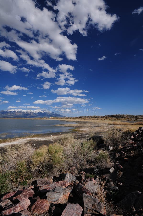 Lake Near Alamosa stock image. Image of mountains, blue - 25959499
