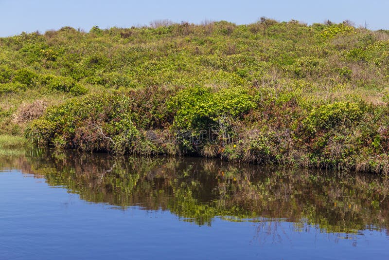 Lake Over the Cliffs at Torres Stock Photo - Image of cliff, grande ...