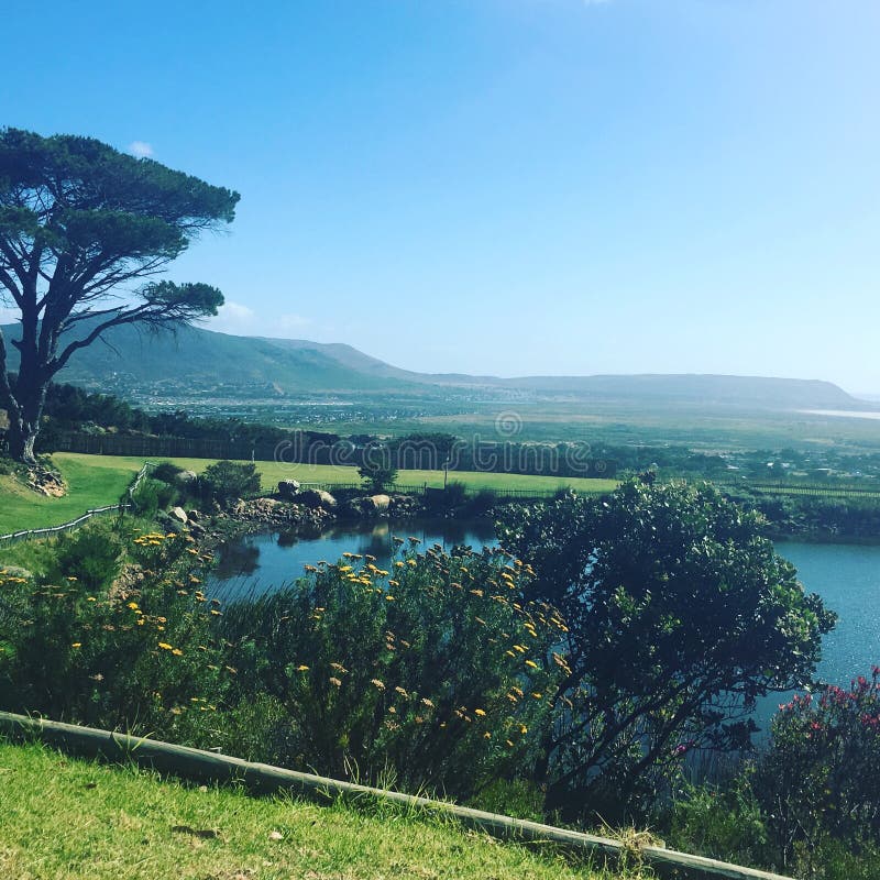 Lake overlooking mountain stock photo. Image of travel - 86746532
