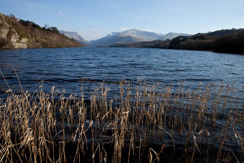 Lake Padarn. stock image. Image of tourism, padarn, llyn - 29381283