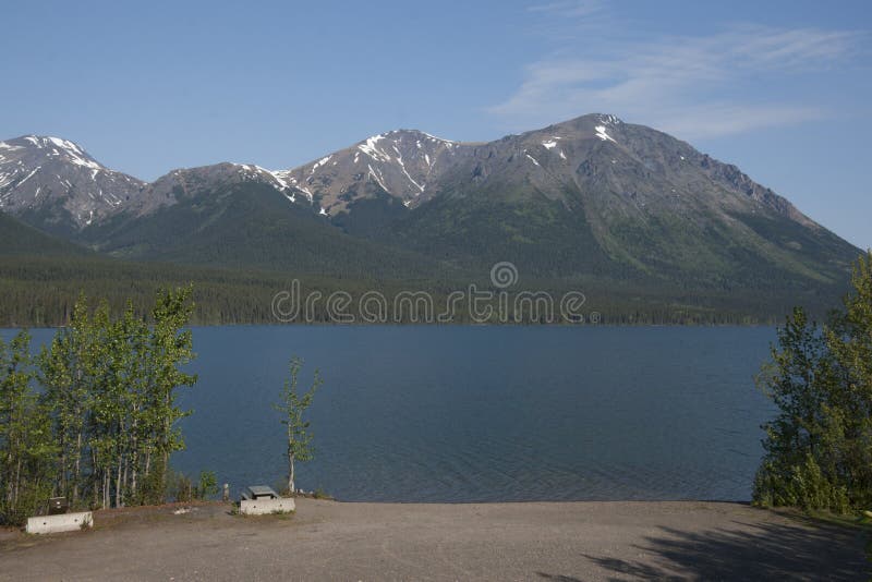 Lake Park Rest Area stock photo. Image of british, columbia - 55868694