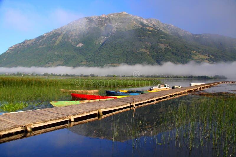 Lake Plav stock photo. Image of beauty, montenegro, mountains - 20664986