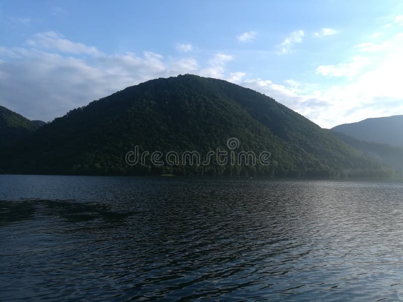 Lake Pliva in Jajce stock image. Image of terrain, reflection - 244058875