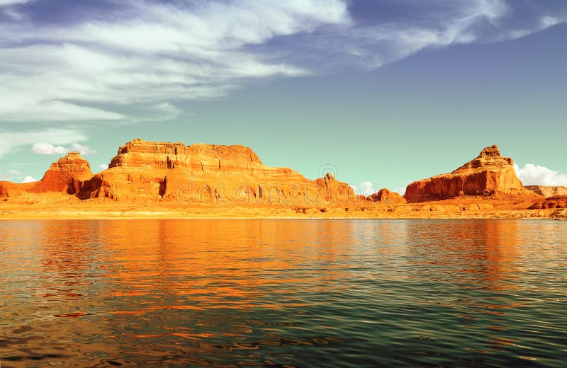 Red Rock in Arizona stock image. Image of seasonal, rocks - 2021017