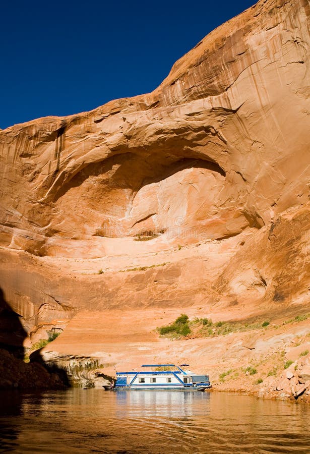Lake Powell Rock Formation Arch Stock Photo - Image of arch, rock: 15272466